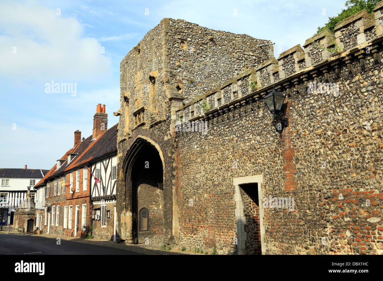 Walsingham Norfolk, Priory Abbey Gatehouse, High Street, 15th century ...