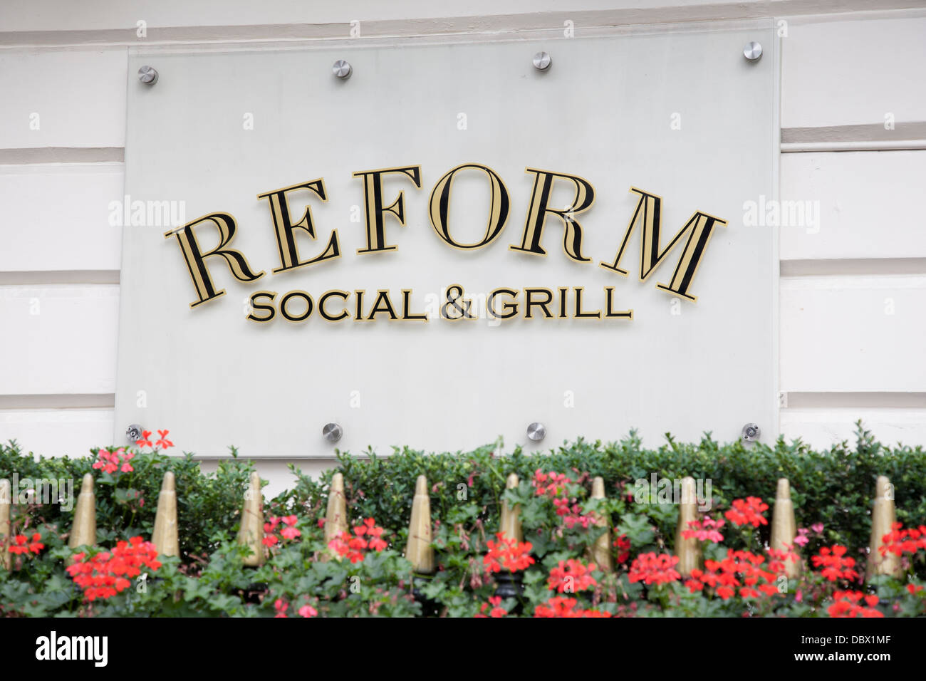 Reform social grill hi-res stock photography and images - Alamy