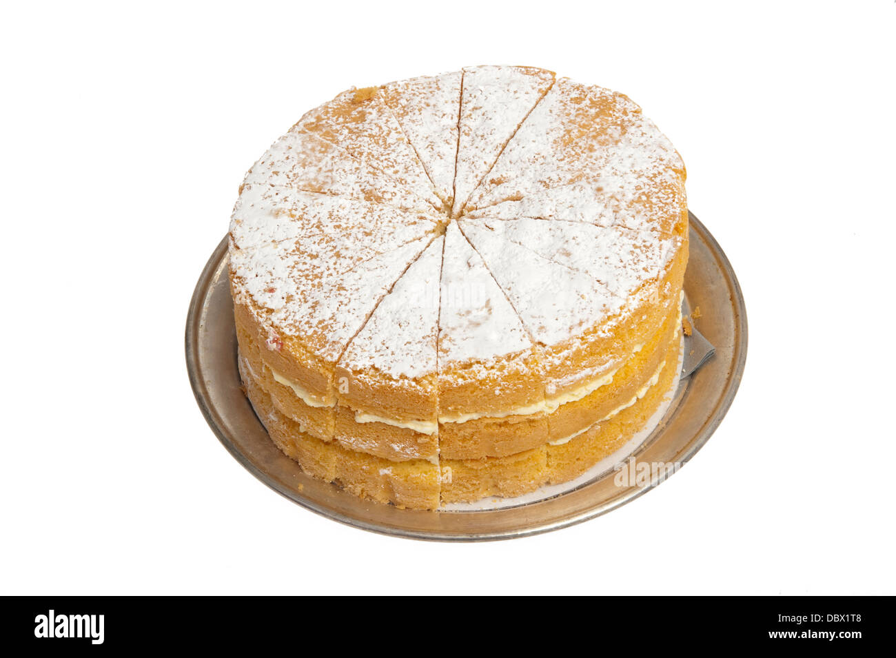 Victoria sponge cake hi-res stock photography and images - Alamy