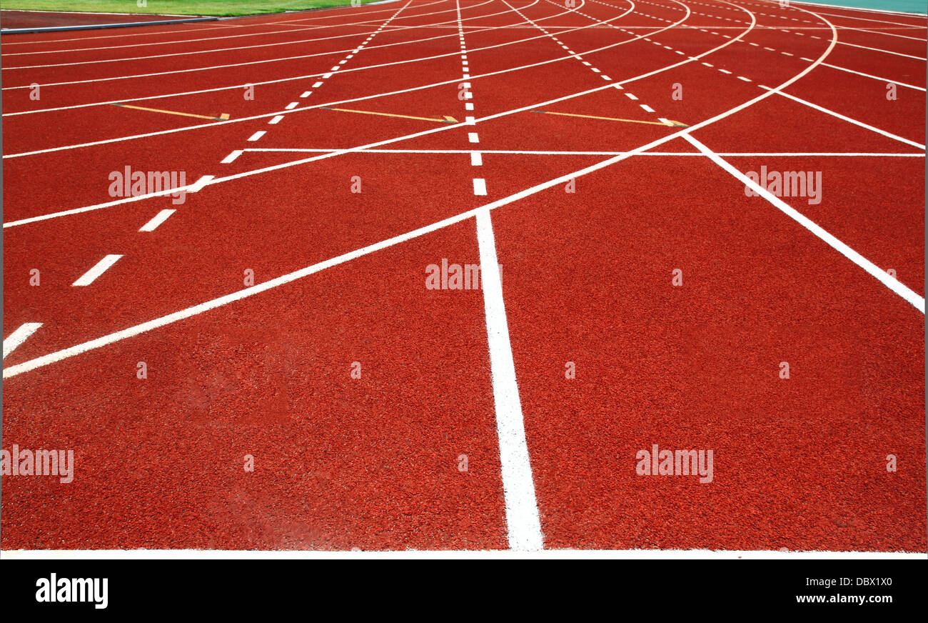retro sport running track Stock Photo - Alamy