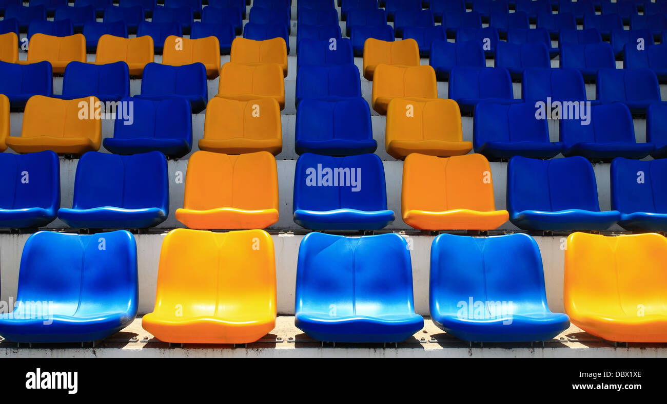 seats in stadium Stock Photo - Alamy