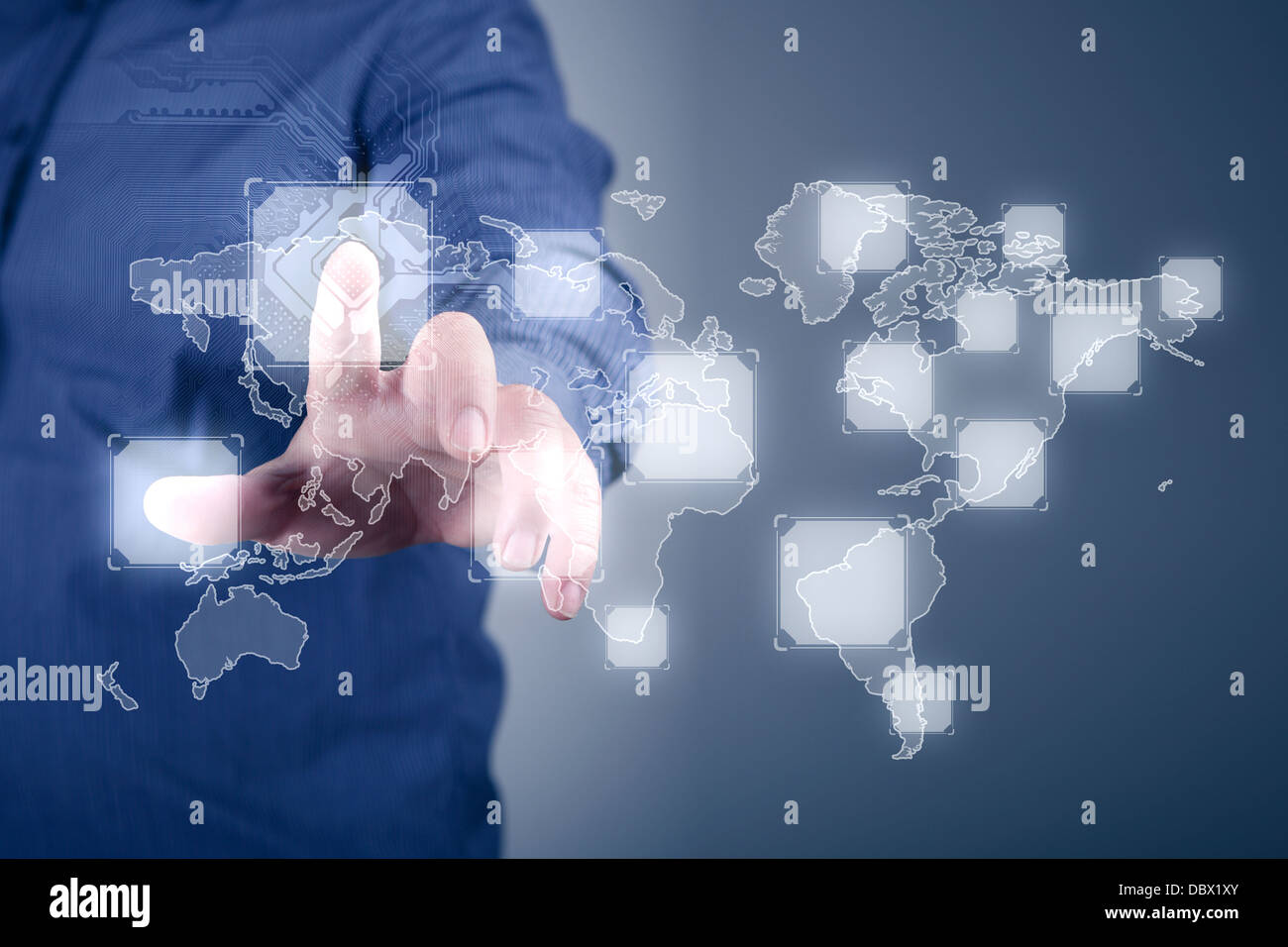 Internet concept of global technology Stock Photo - Alamy