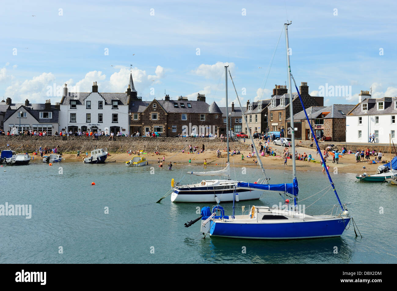 Stonehaven harbour, Aberdeenshire, Scotland Stock Photo - Alamy