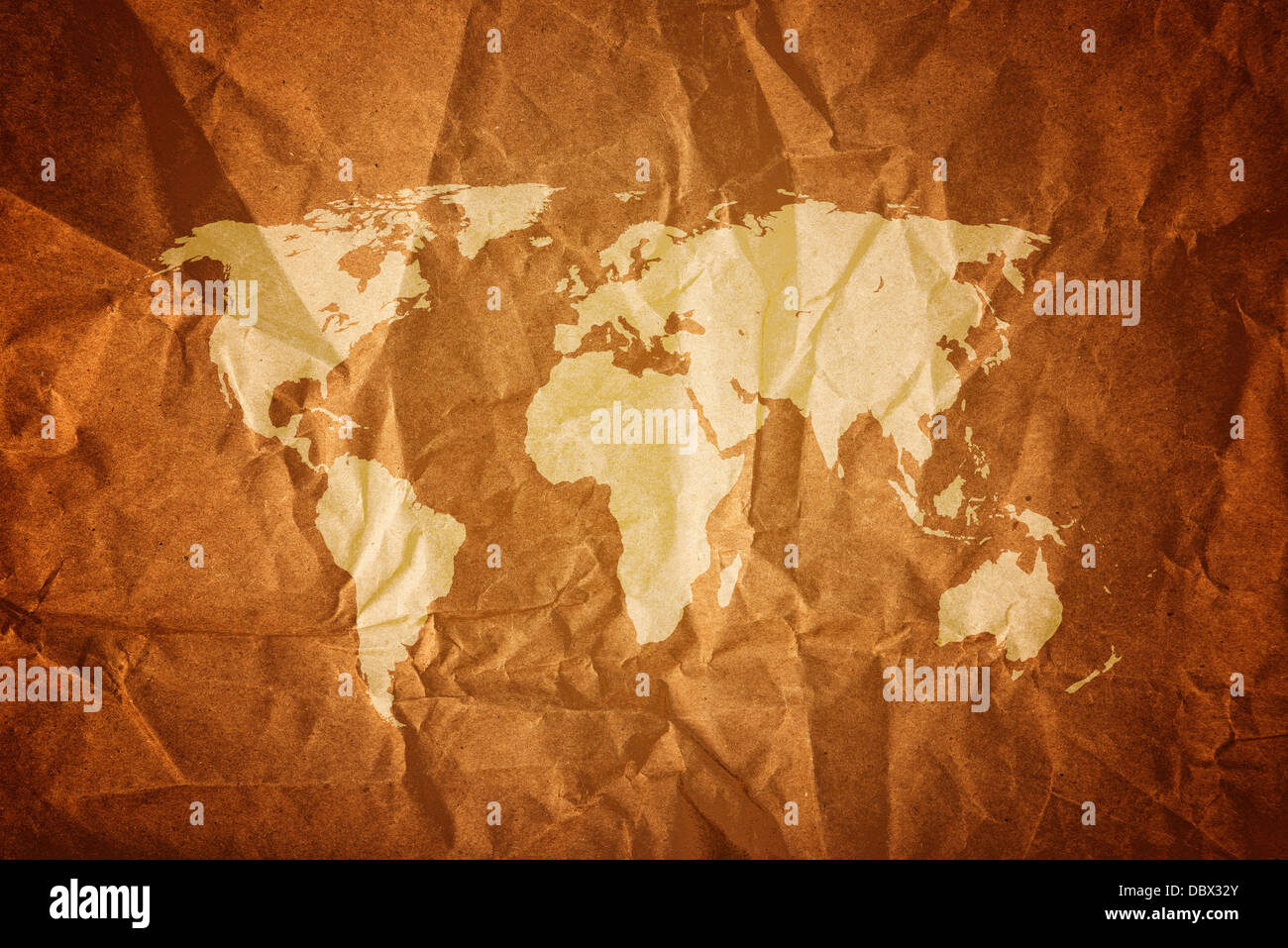 Grunge map hi-res stock photography and images - Alamy