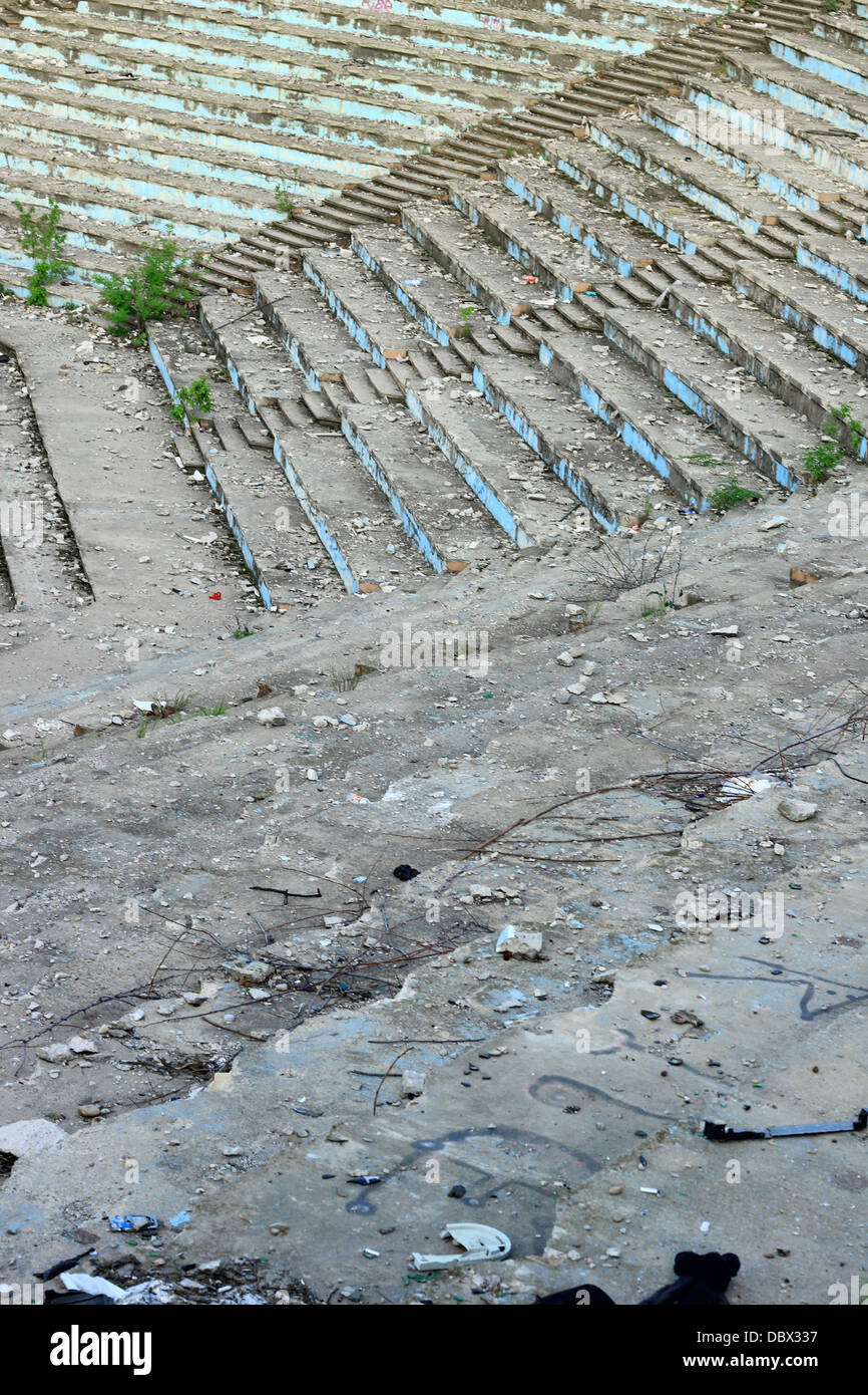 Severely devastated area Stock Photo - Alamy