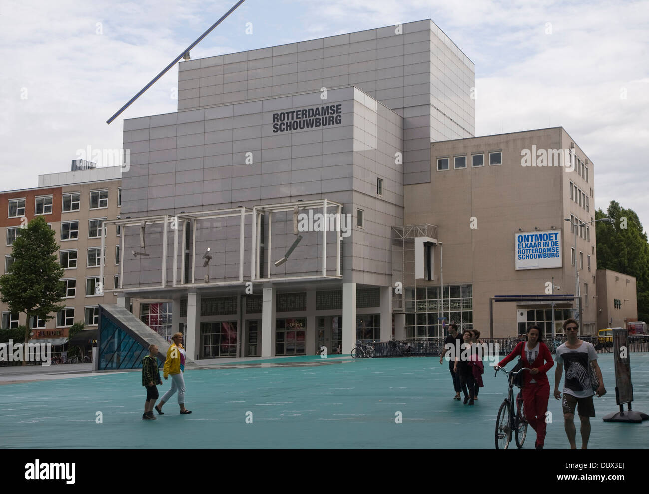 iMax Pathe cinema Schouwburgplein square Rotterdam Netherlands designed ...