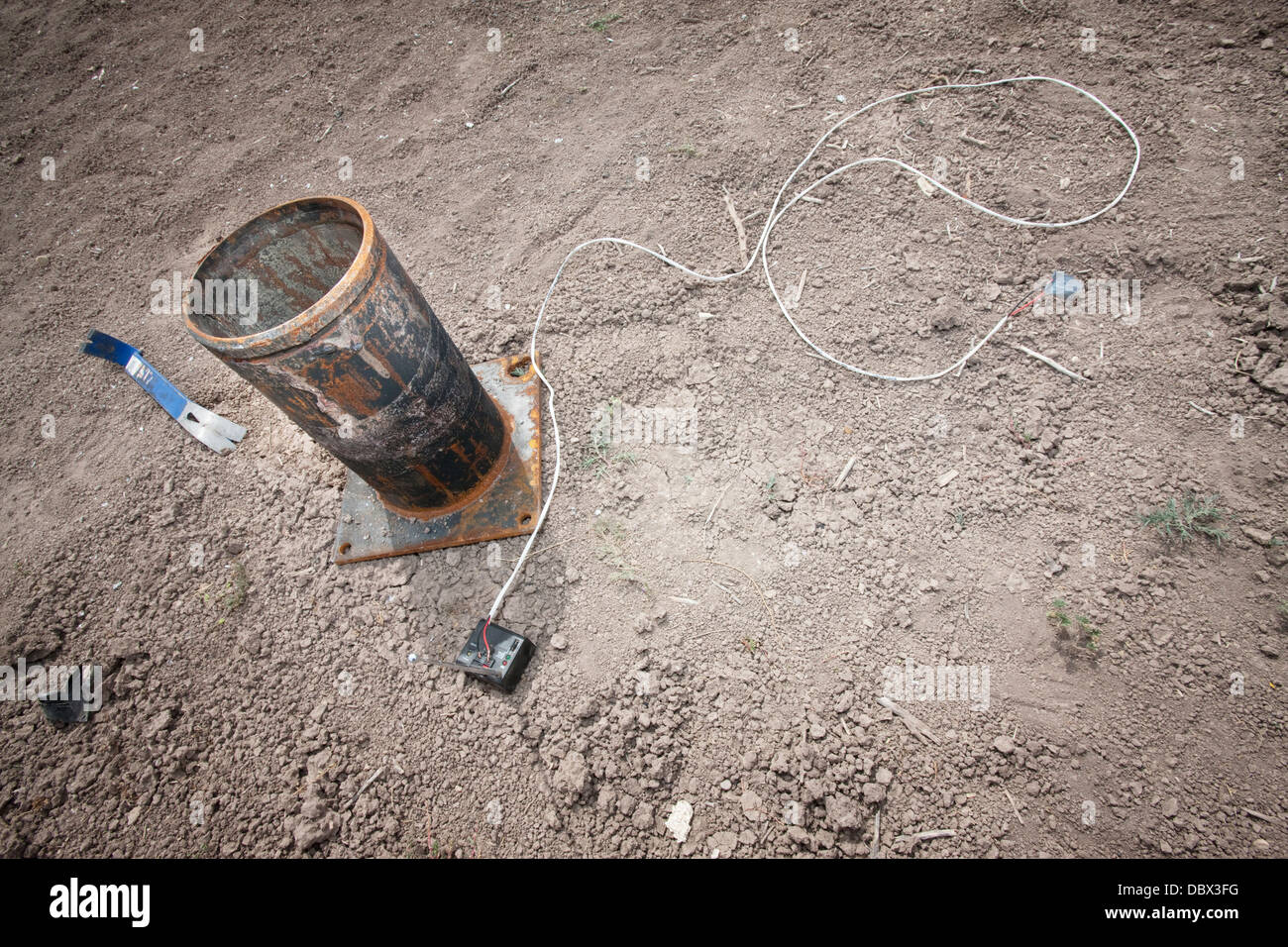 Special Effects Explosives with Remote Stock Photo - Alamy