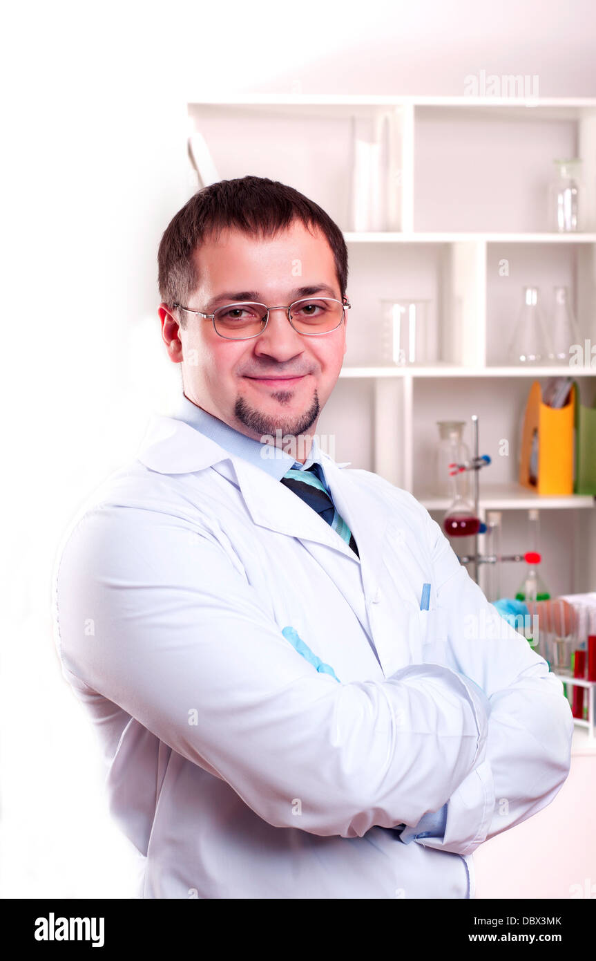 Portrait of the doctor Stock Photo - Alamy