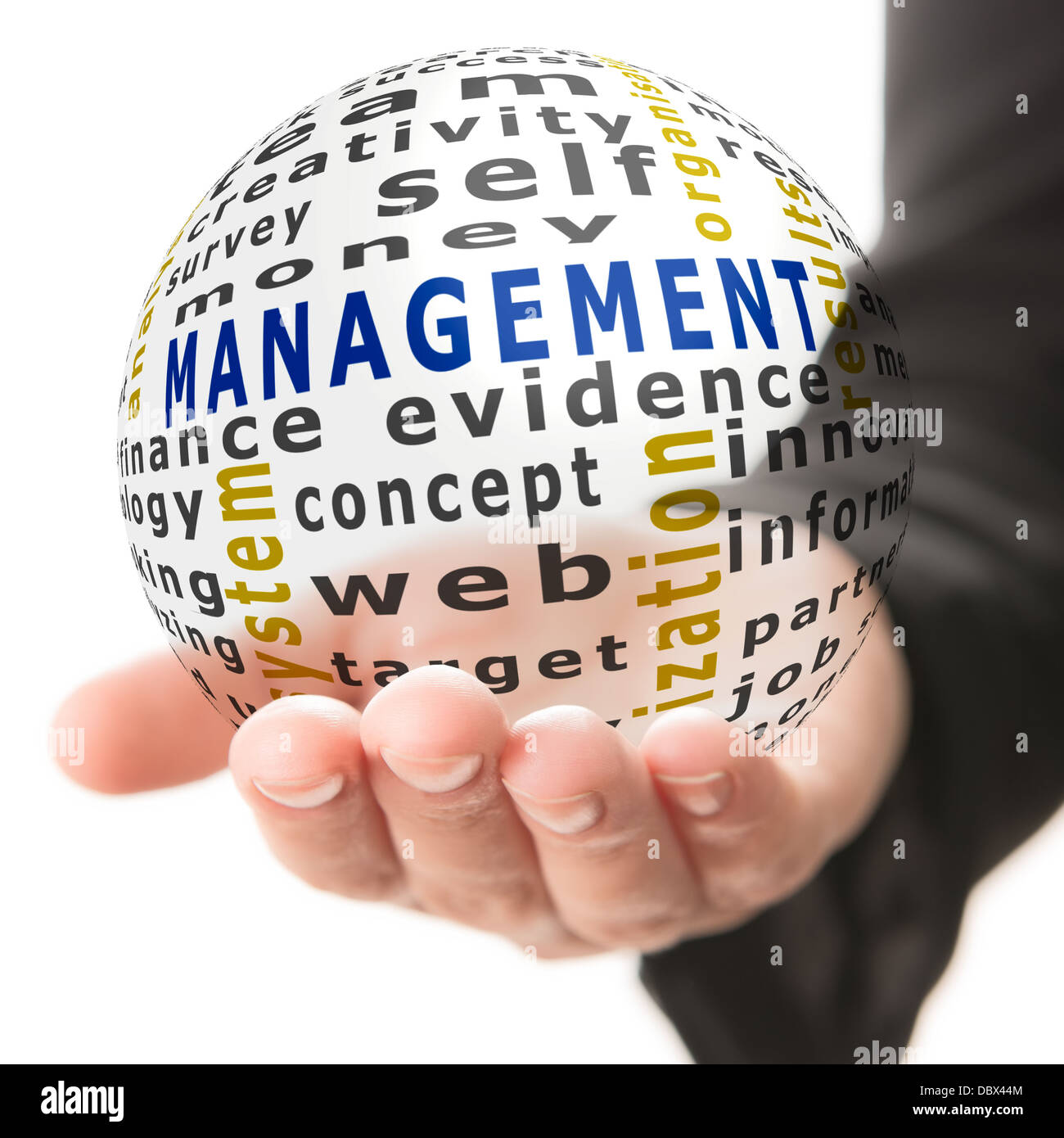 Concept of management in business Stock Photo - Alamy
