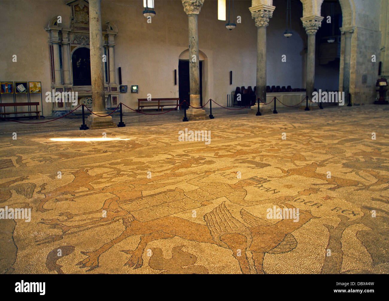 Otranto Cathedral of Santa Maria Annunziata 12th century mosaic floor ...
