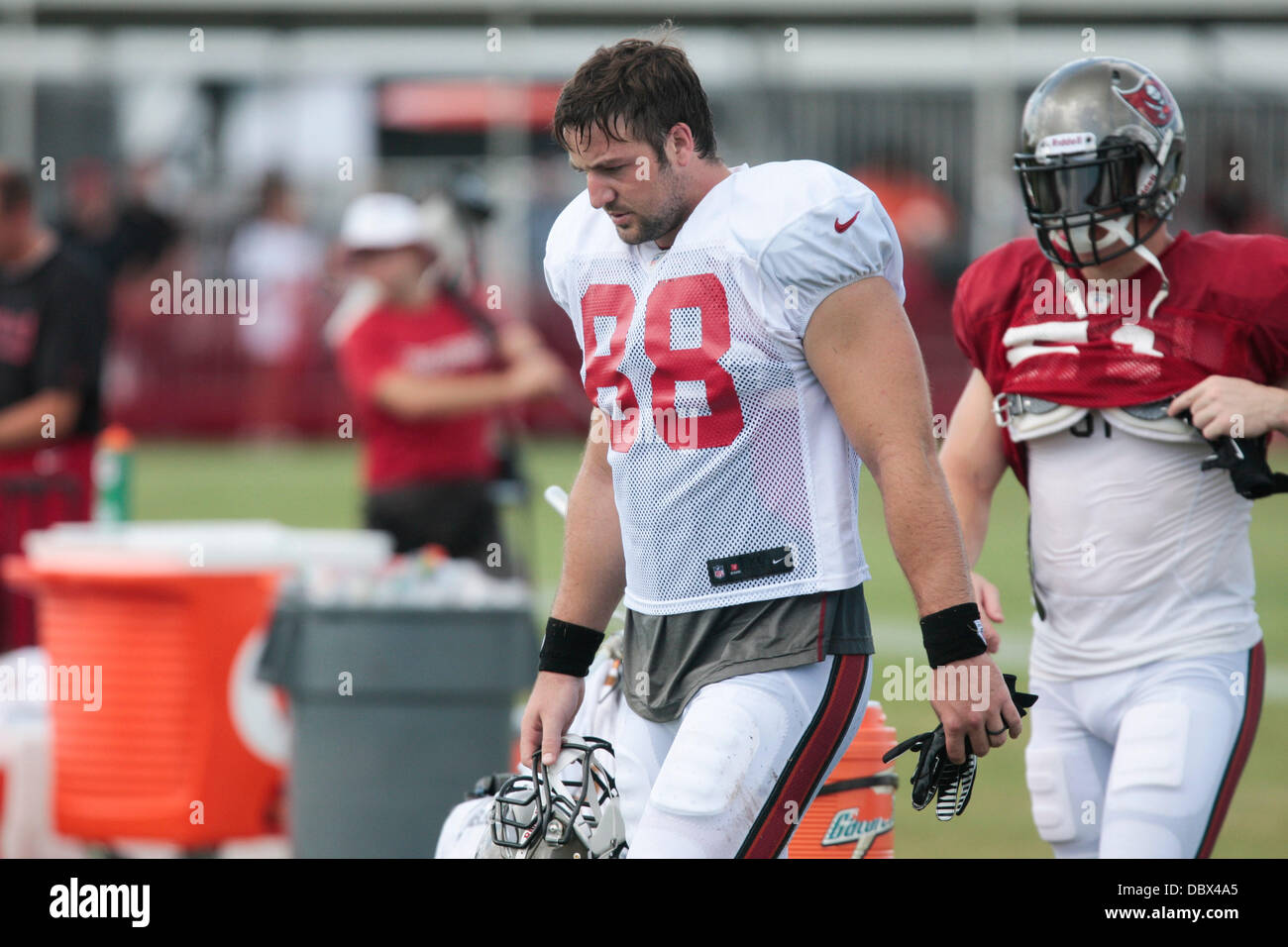 Tampa, Florida, USA. 5th Aug, 2013. WILL VRAGOVIC | Times .Tight end ...