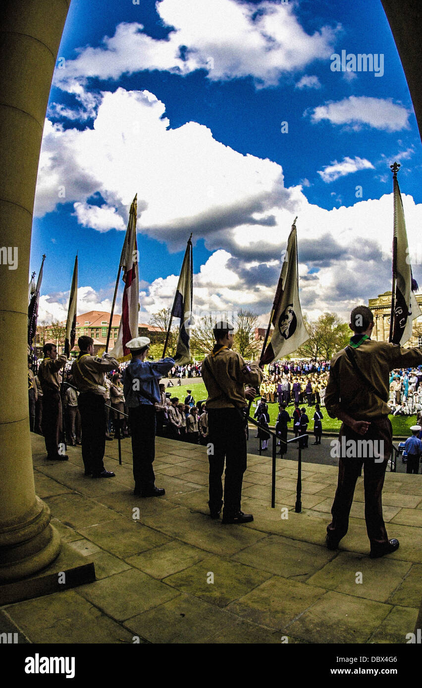 St Georges Day Scouts Parade High Resolution Stock Photography and ...