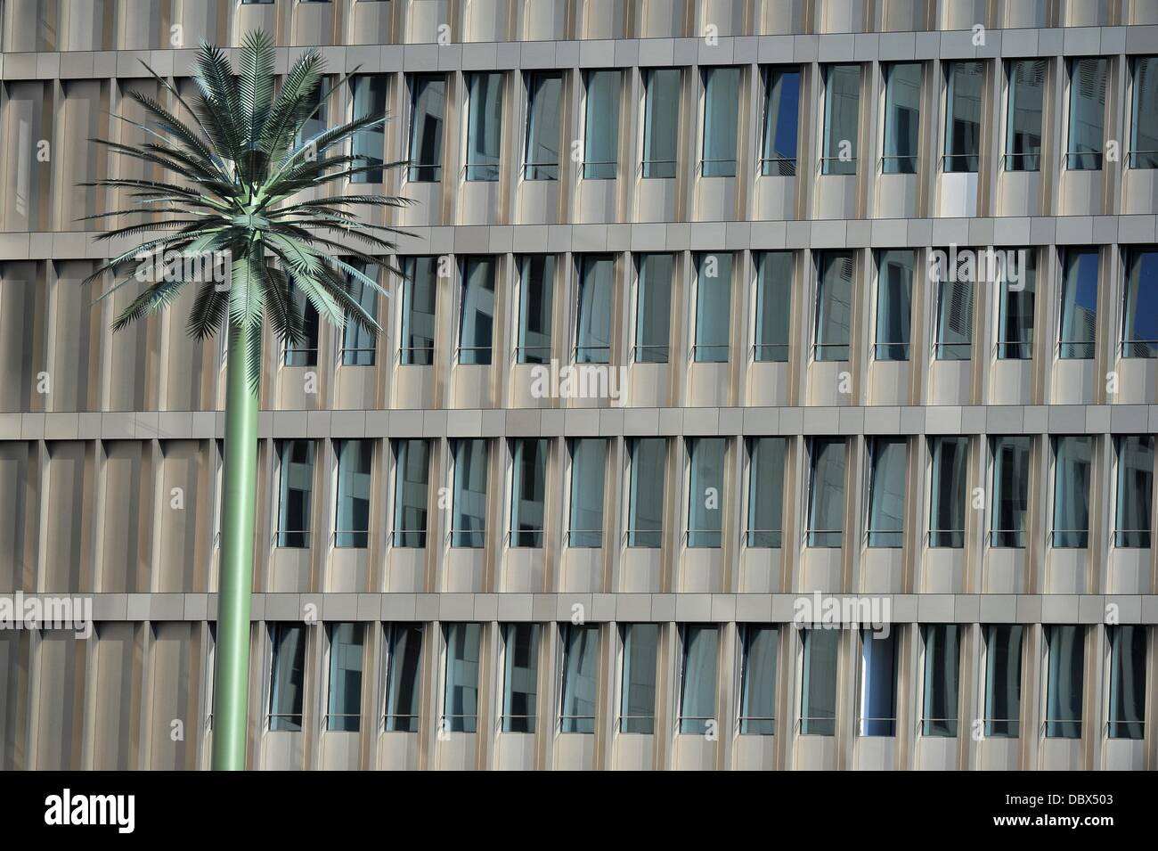 A view of the fassade of the future headquarters of German foreign ...