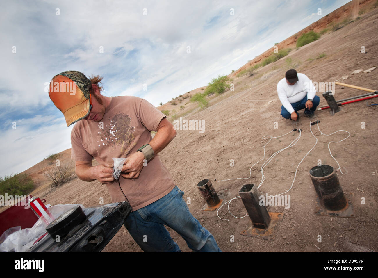 Special Effects Team Working Stock Photo - Alamy