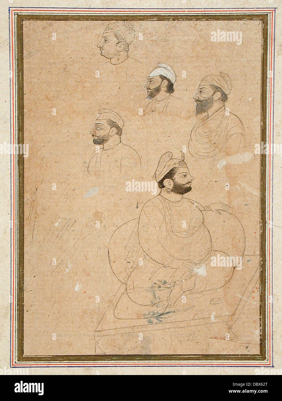 Five heads hi-res stock photography and images - Alamy