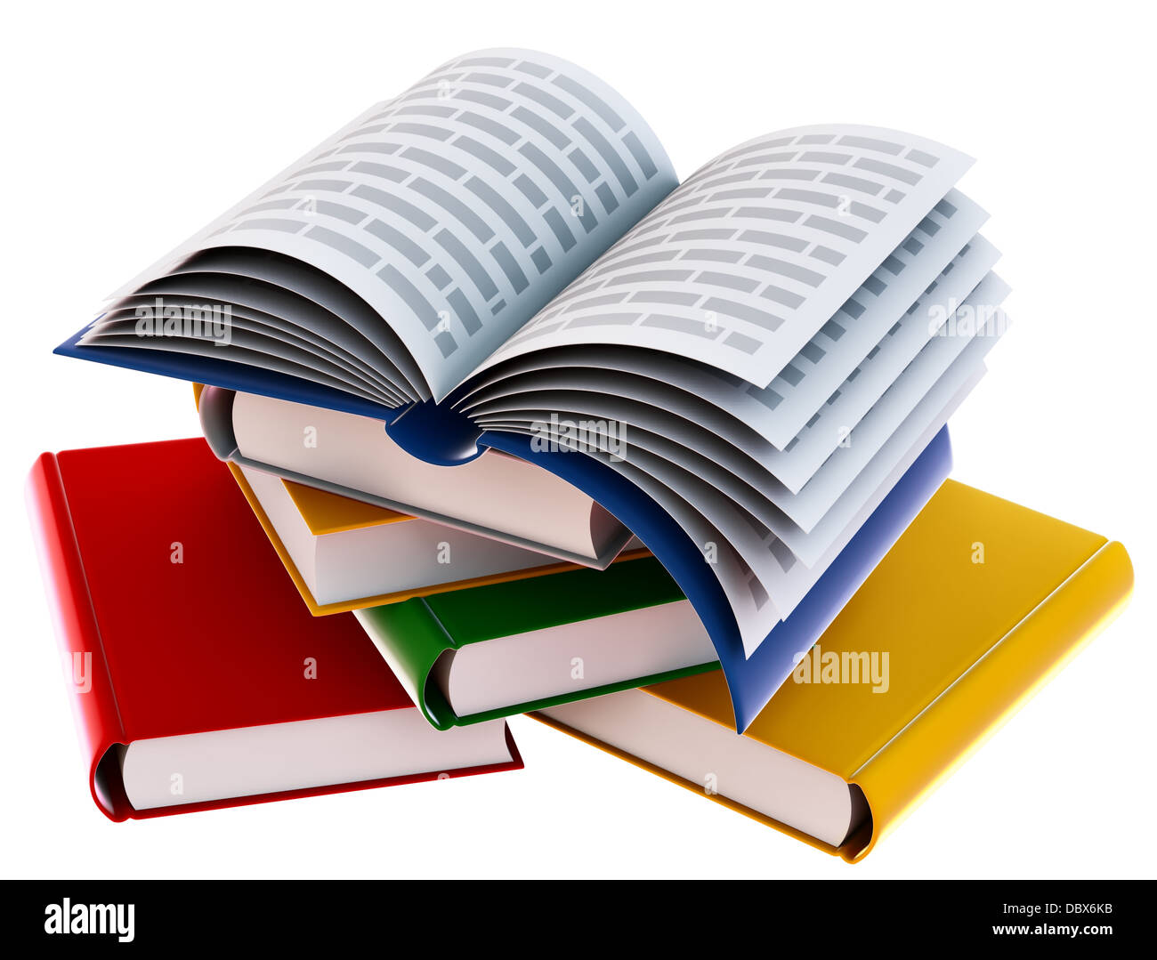 set of books Stock Photo - Alamy