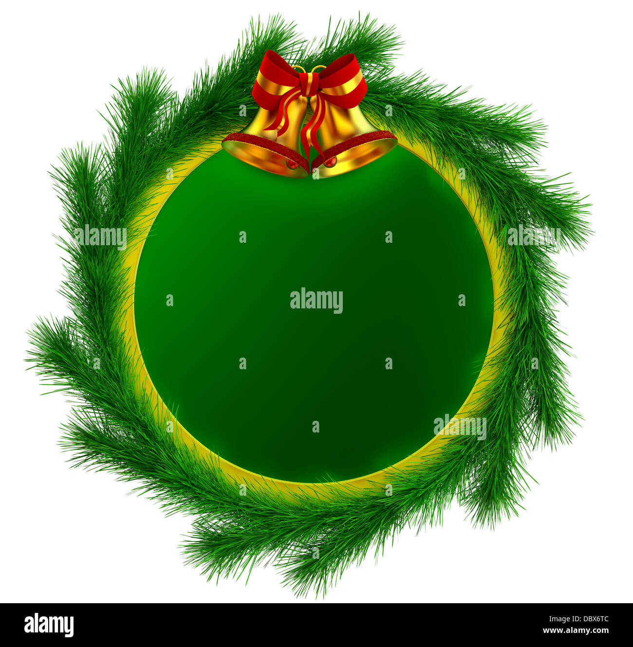 Gold ringing christmas bells hi-res stock photography and images - Alamy