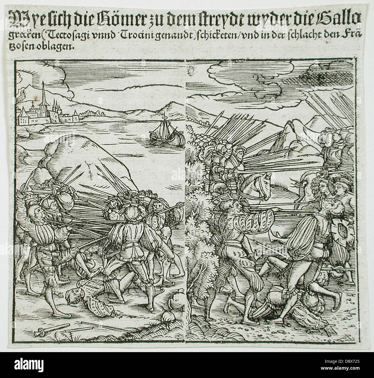 Roman Battle Scenes 54.89.69 Stock Photo - Alamy