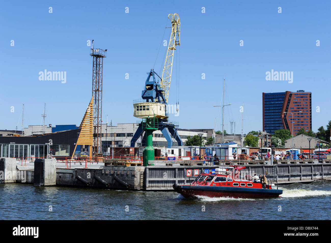 Port of Klaipeda, Lithuania, Europe Stock Photo - Alamy