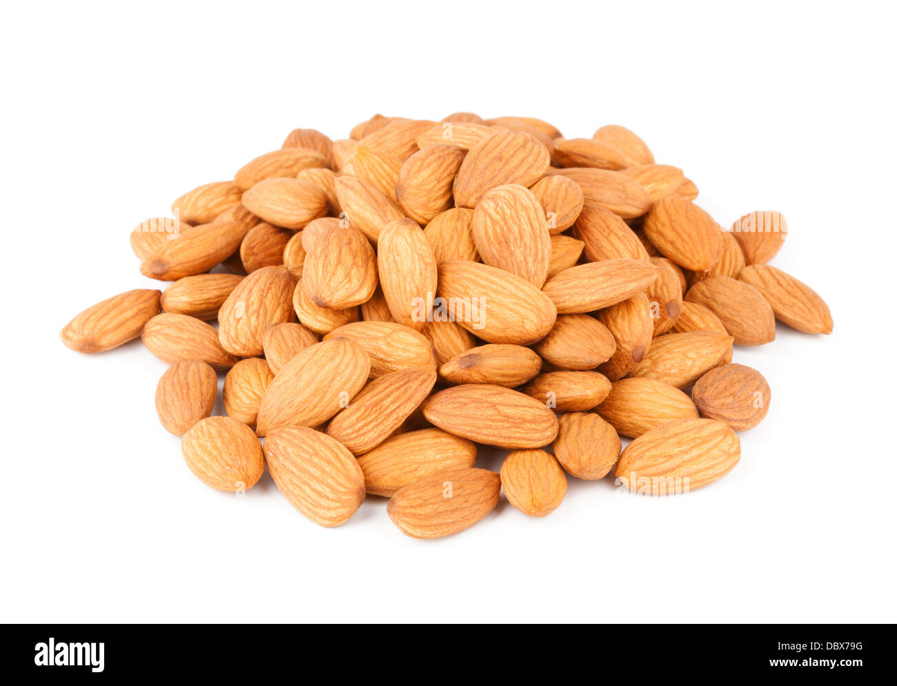 Handful Of Almonds Stock Photo - Alamy