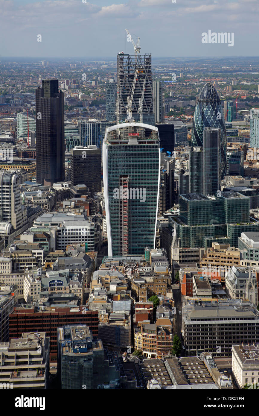 Modern skyscrapers at Financial District, London, UK Stock Photo - Alamy