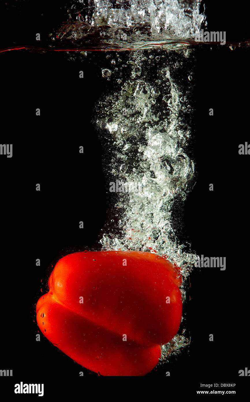 sweet red pepper Stock Photo - Alamy