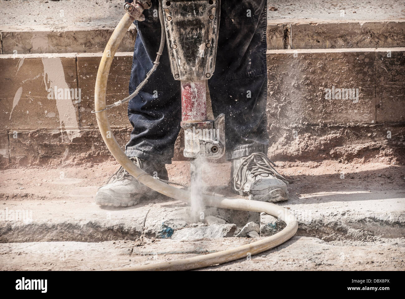 Pneumatic drill hi-res stock photography and images - Alamy