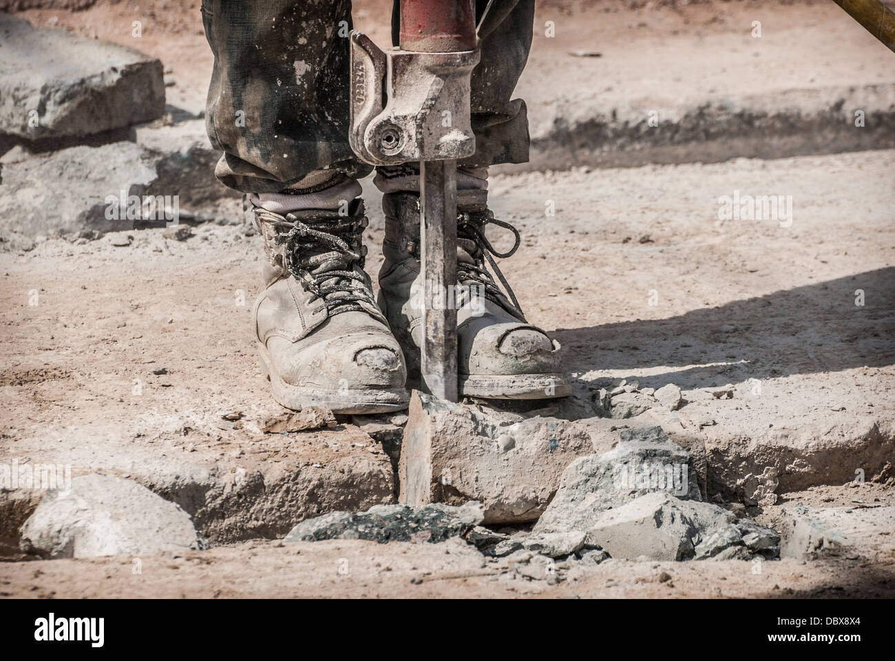 Pneumatic drill hi-res stock photography and images - Alamy