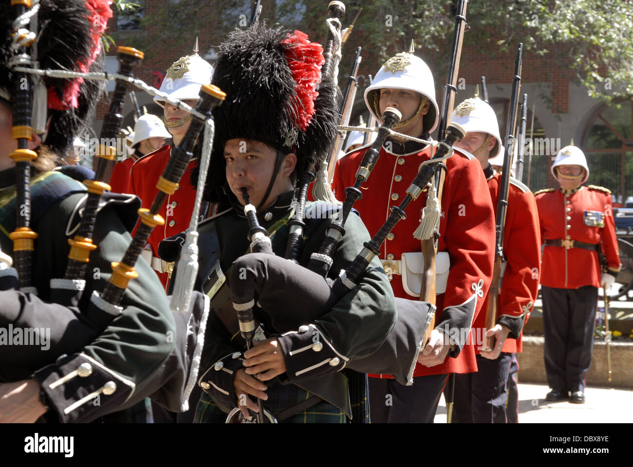 Marching Band, Fredericton, New Brunswick Stock Photo - Alamy