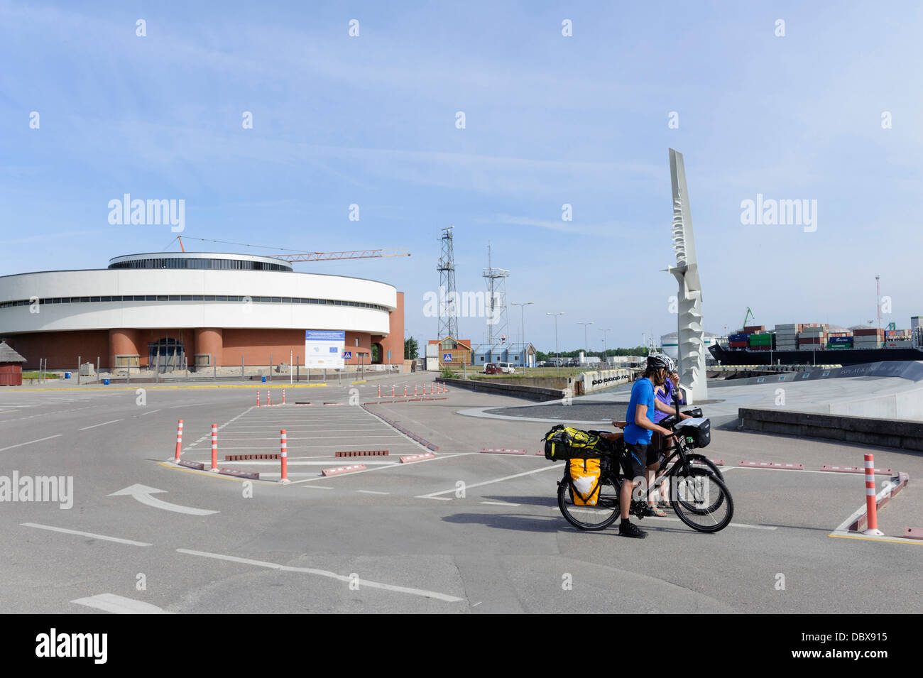 Maritime Museum in Smiltyne on the Curonian Split, Lithuania, Europe ...