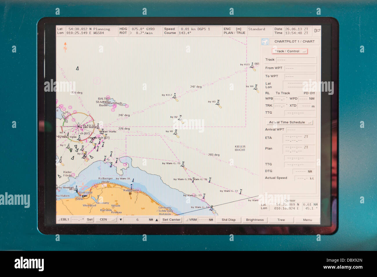 German Customs Ship Borkum Stock Photo - Alamy