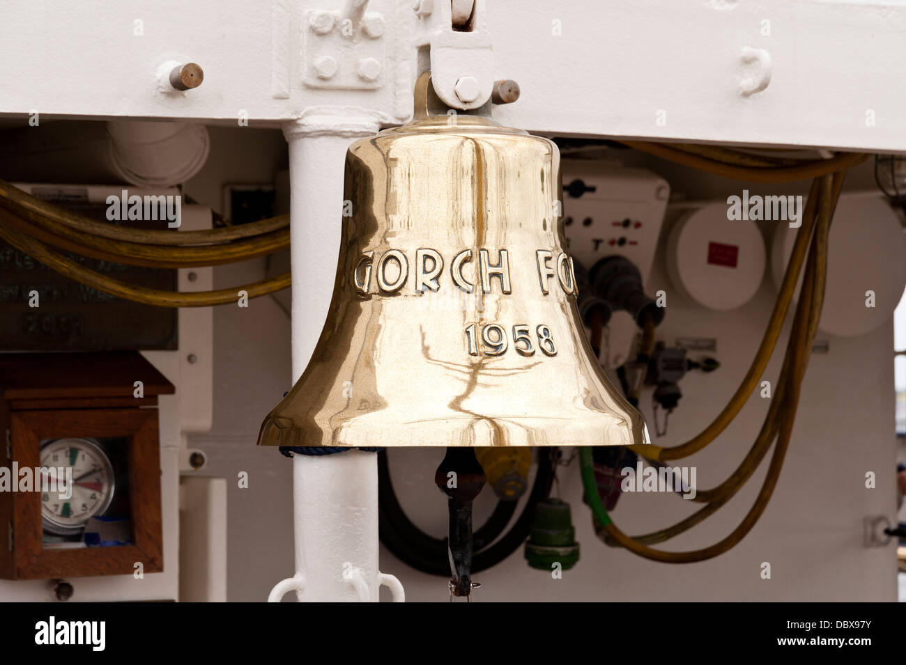 German Tall Ship Gorch Fock Stock Photo - Alamy