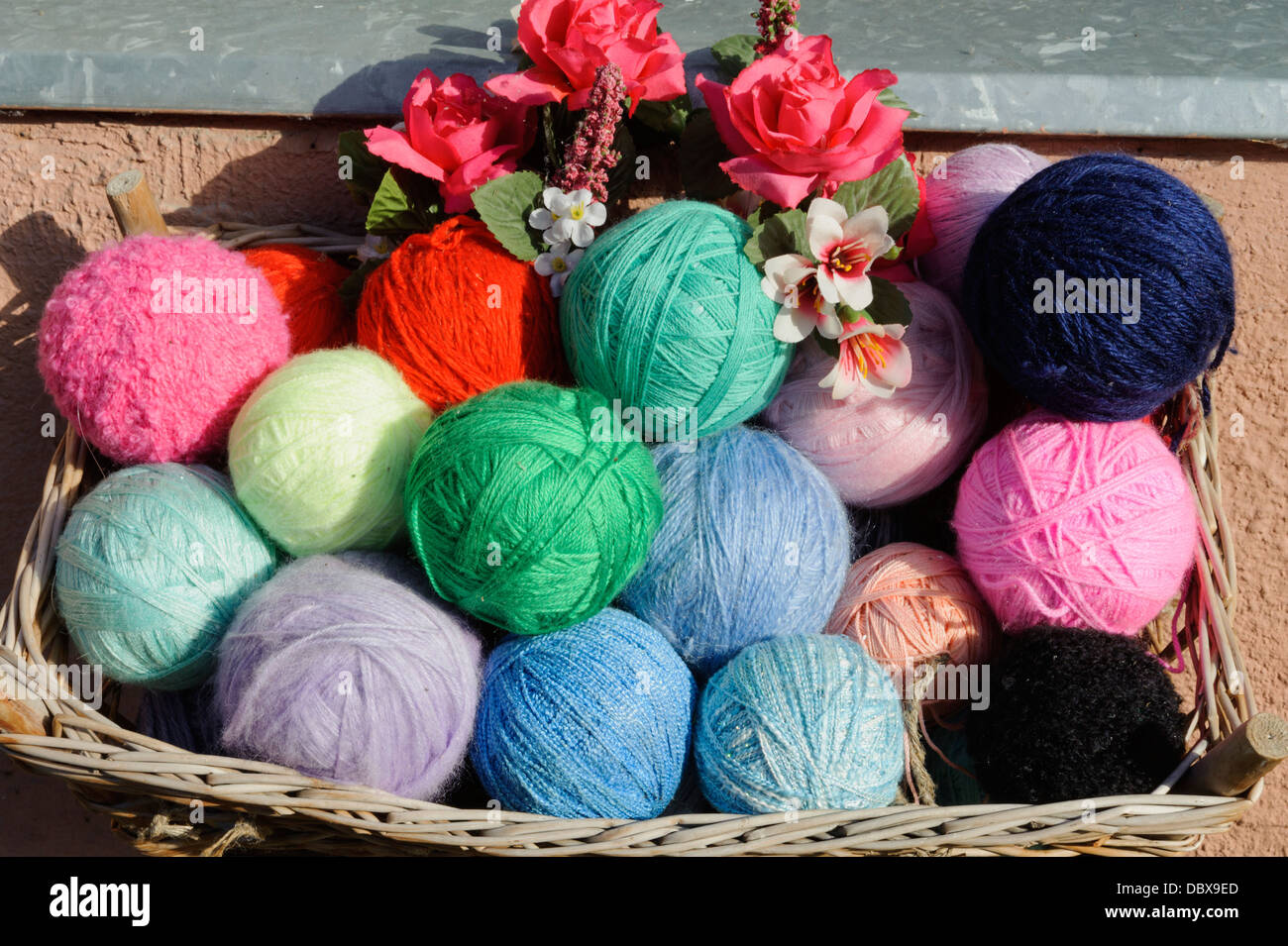 Selling of wool in Kaunas, Lithuania, Europe Stock Photo - Alamy