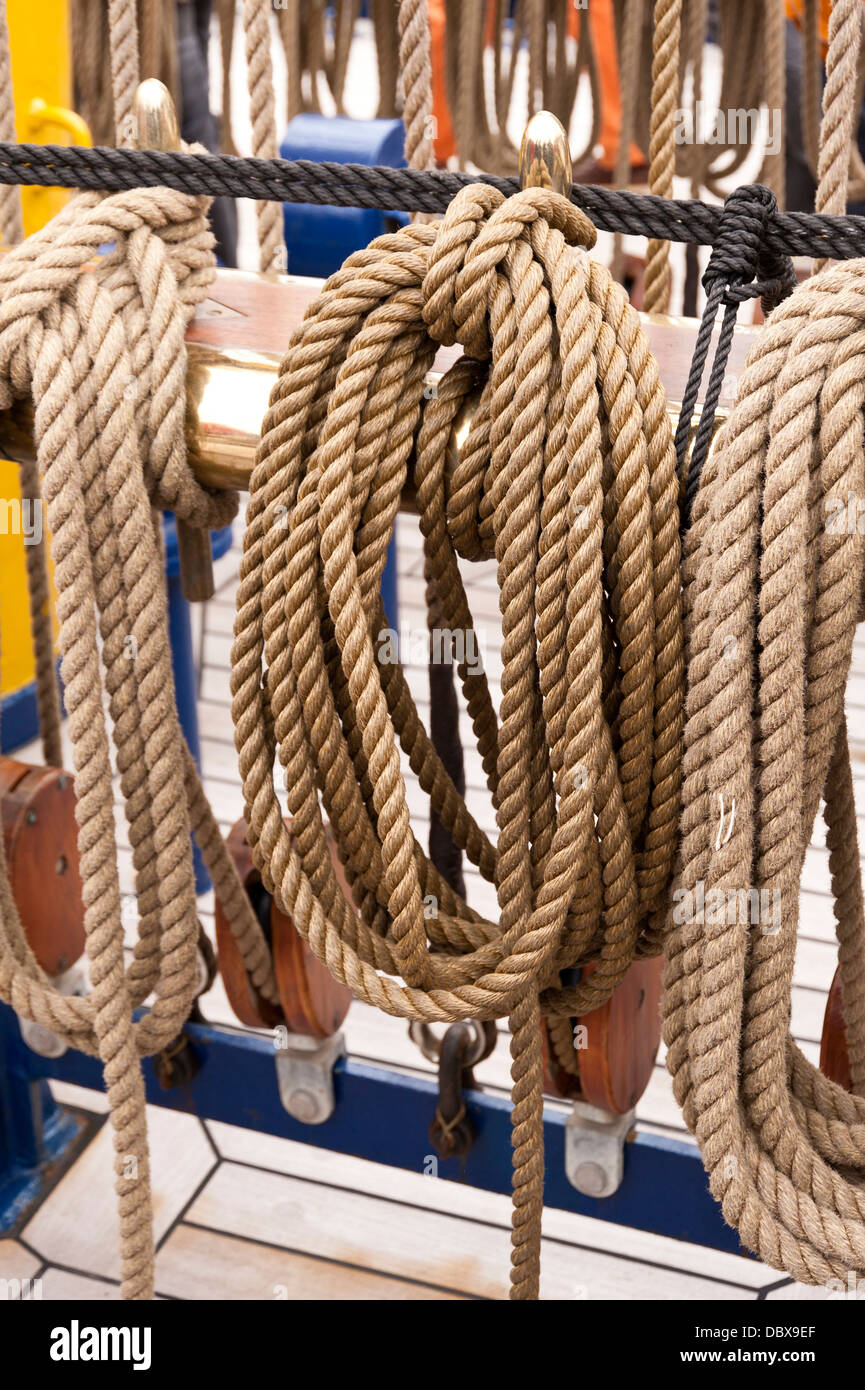 German Tall Ship Gorch Fock Stock Photo - Alamy