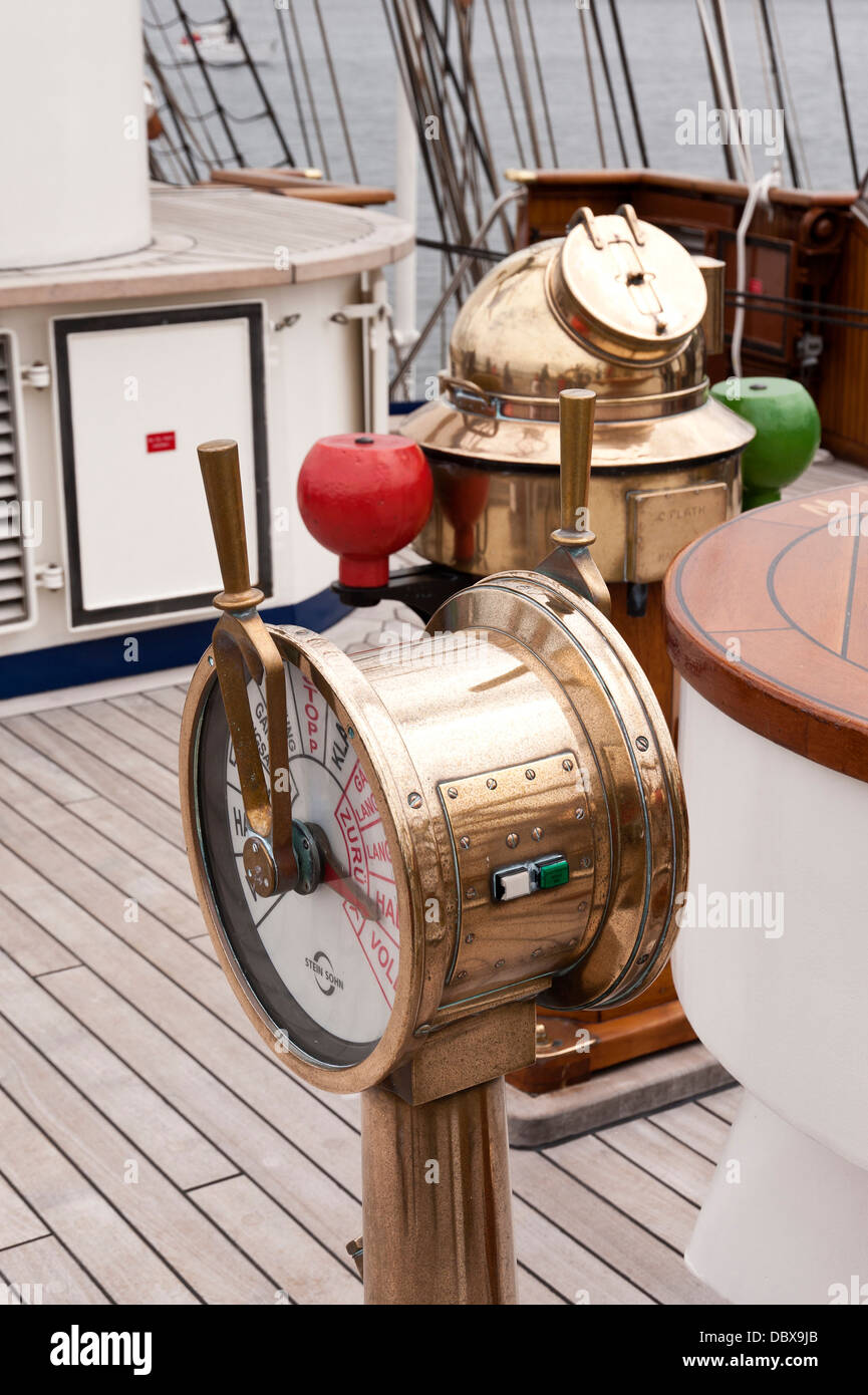 German Tall Ship Gorch Fock Stock Photo - Alamy