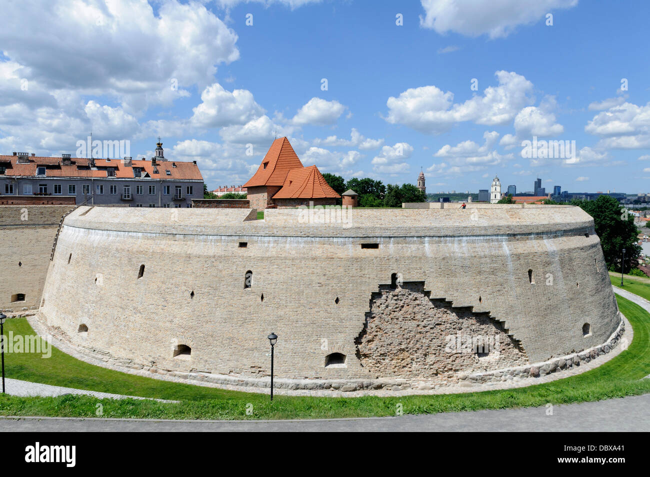 Artillery-Bastion in Vilnius, Lithuania Europe, UNESCO World-Heritage ...