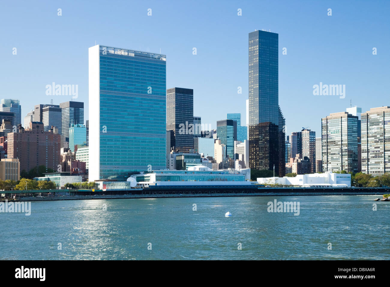 New York City, Uptown, United Nations Complex Stock Photo - Alamy