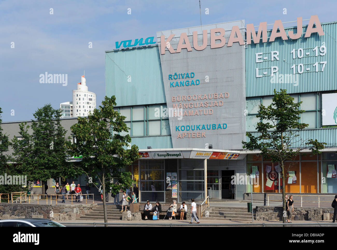 Shopping Center in Tartu, Estonia, Europe Stock Photo - Alamy
