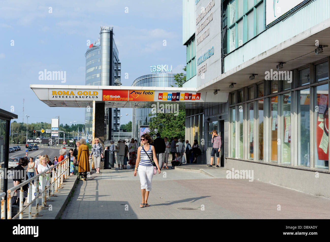 Shopping Center in Tartu, Estonia, Europe Stock Photo - Alamy