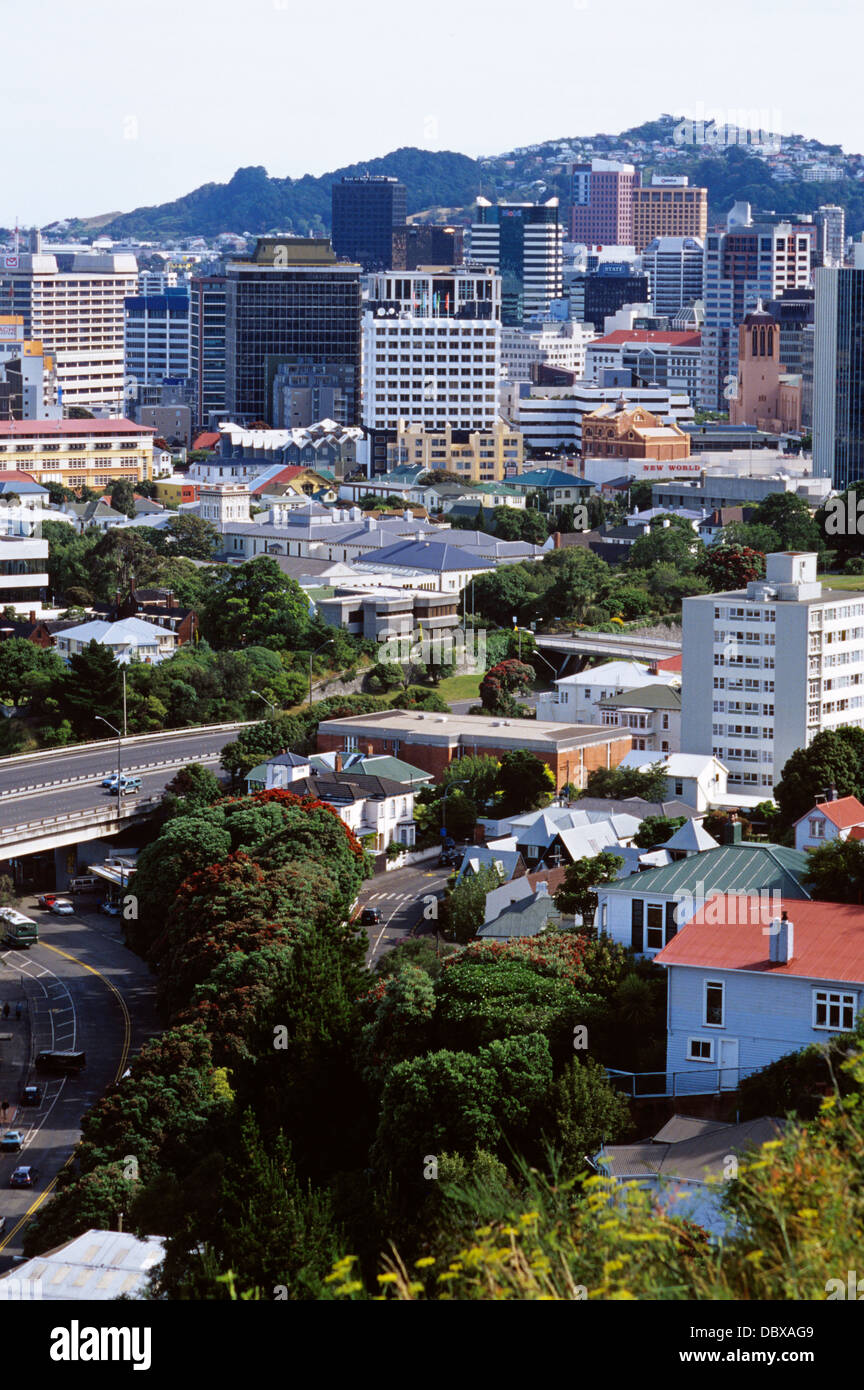WELLINGTON NEW ZEALAND VIEW OF CITY Stock Photo - Alamy