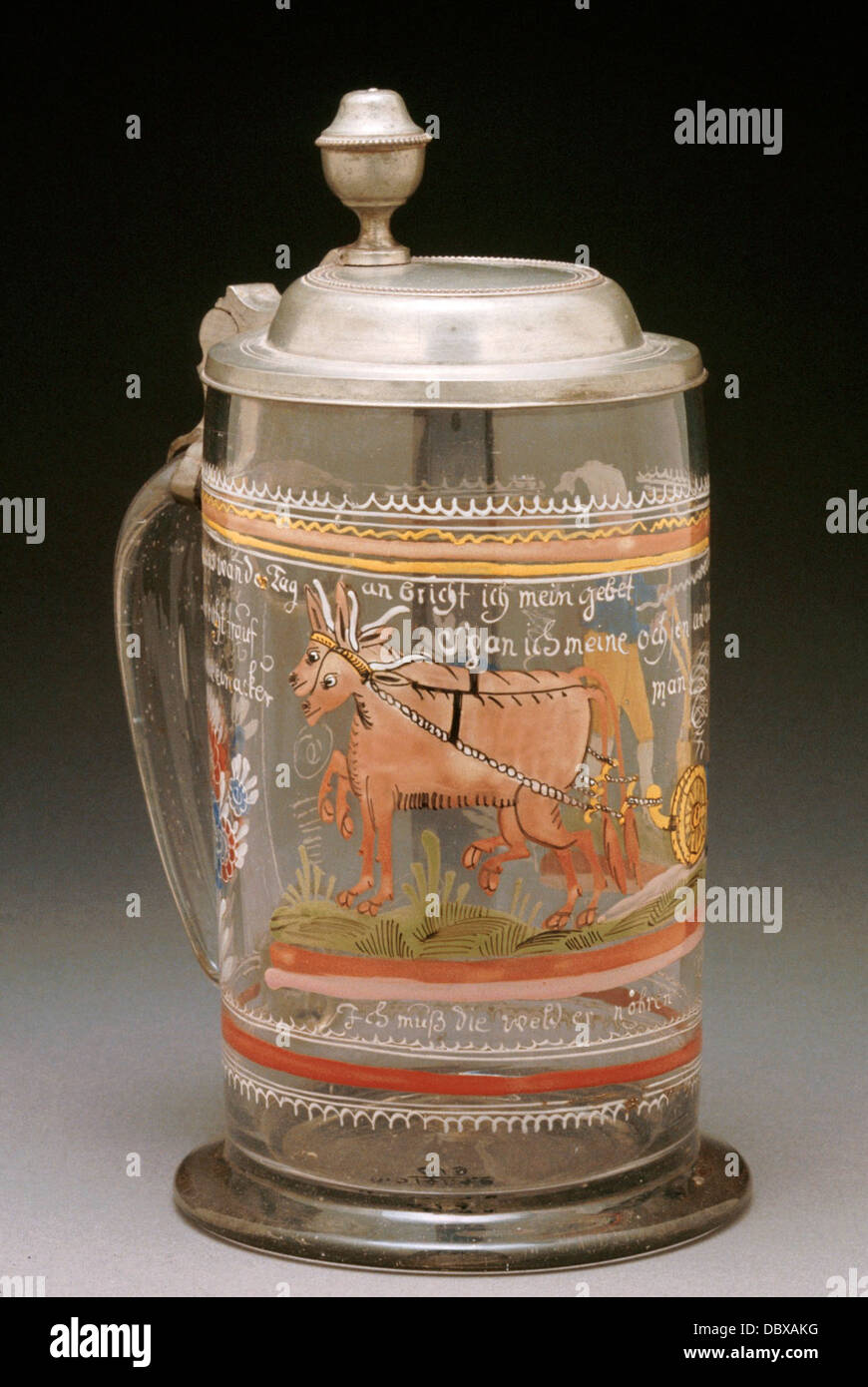 Tankard with Cover 48.24.139 Stock Photo - Alamy