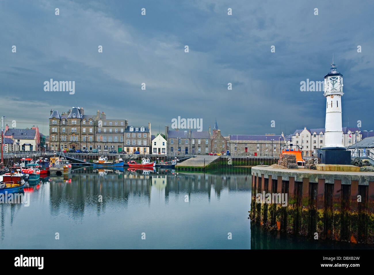 Kirkwall harbour, Orkney, Scotland Stock Photo - Alamy