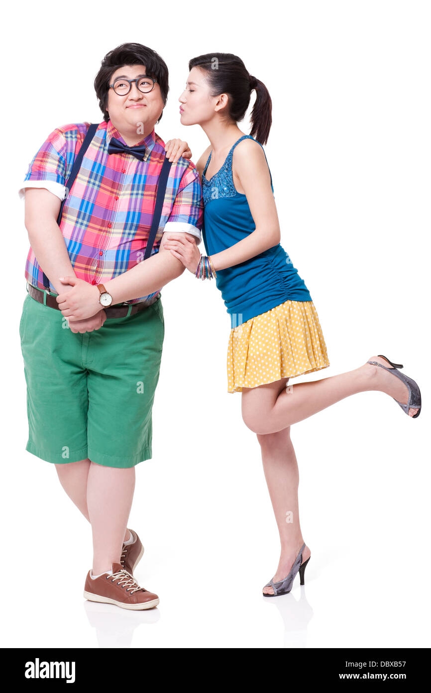 Man woman adults asian Cut Out Stock Images & Pictures - Alamy