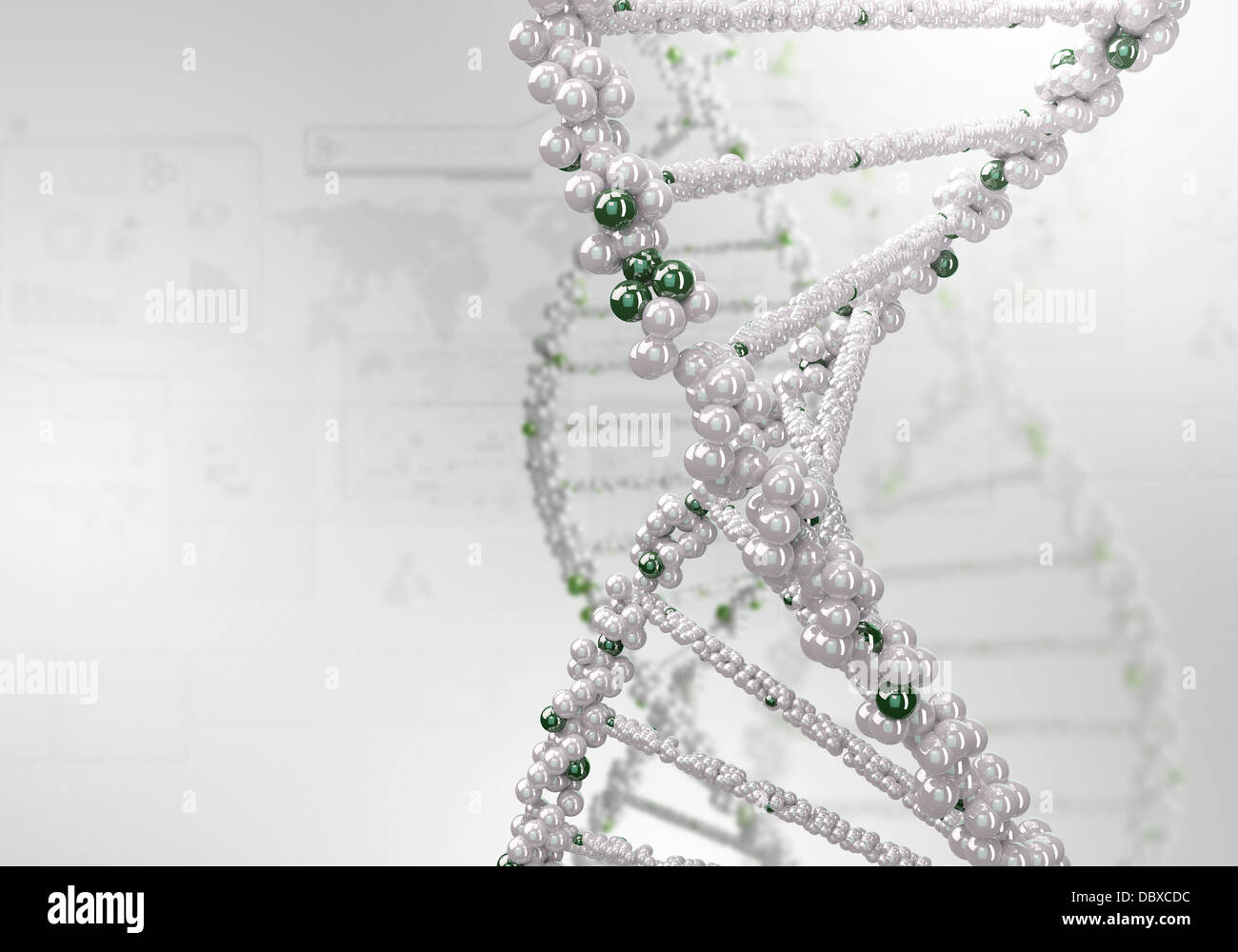 Coiled dna hi-res stock photography and images - Alamy