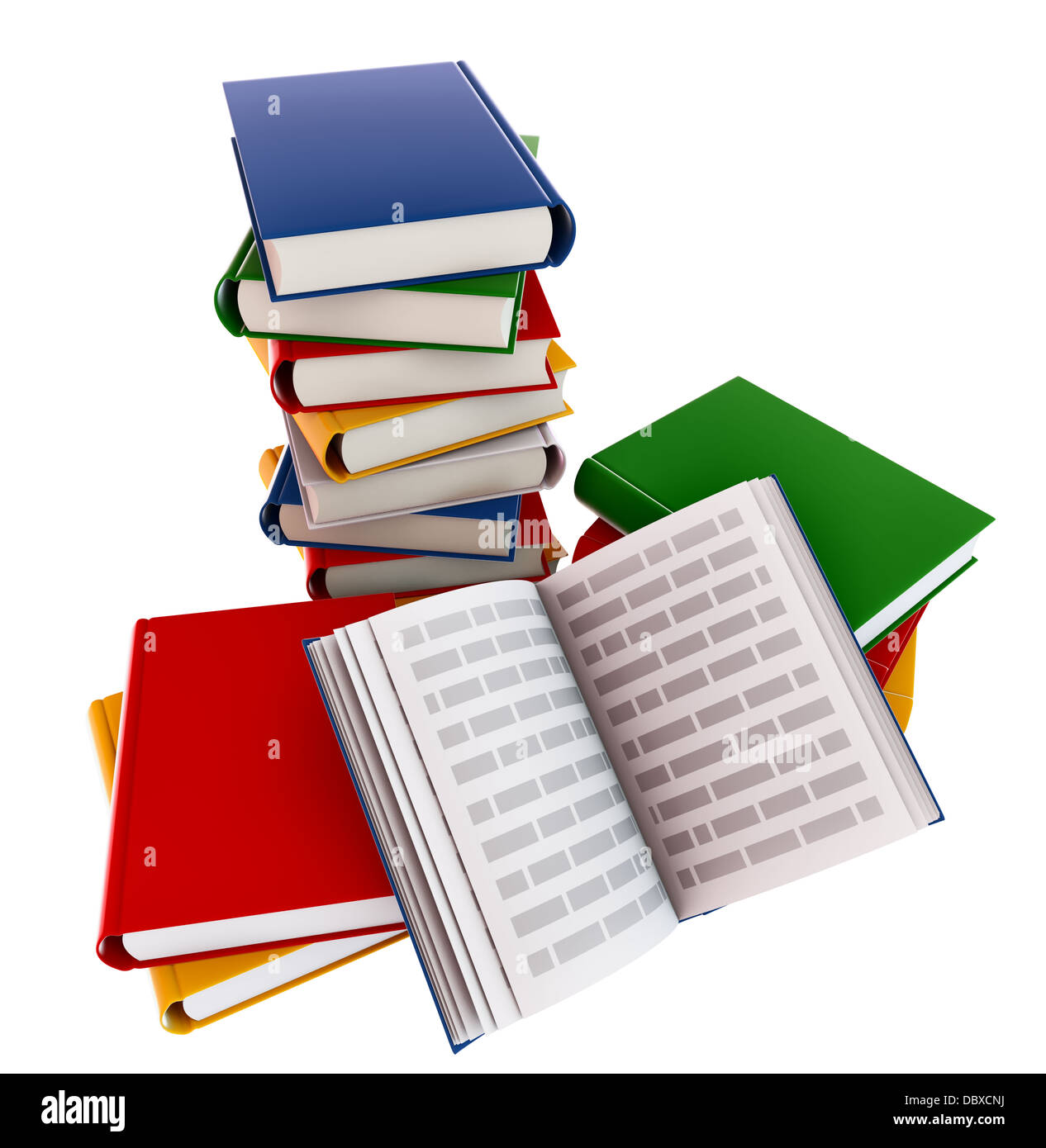 set of books Stock Photo - Alamy
