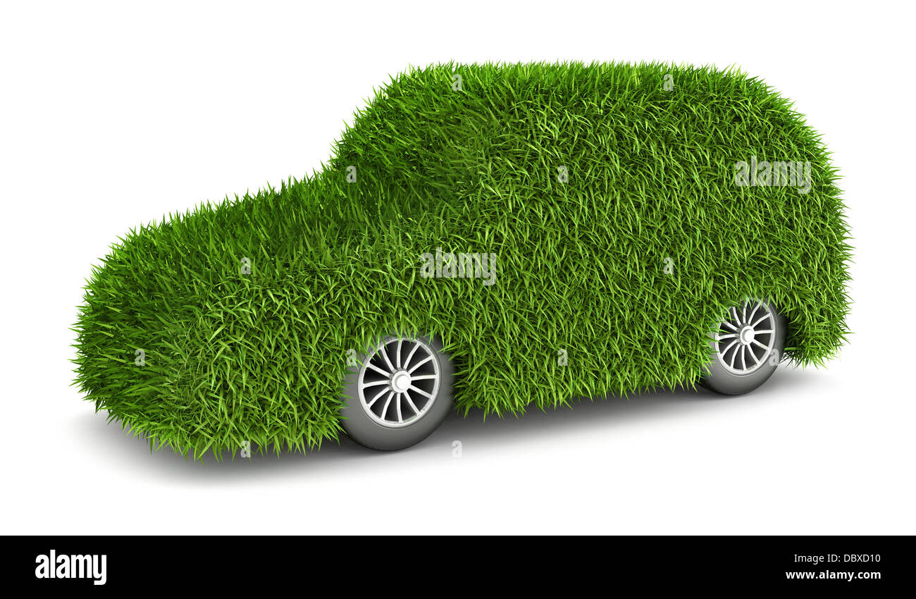 Green grass car Stock Photo - Alamy