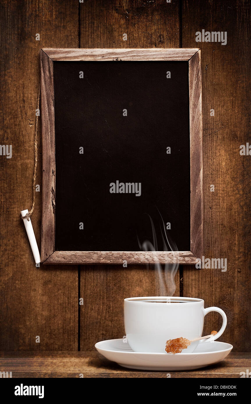 Coffee break menu board hi-res stock photography and images - Alamy