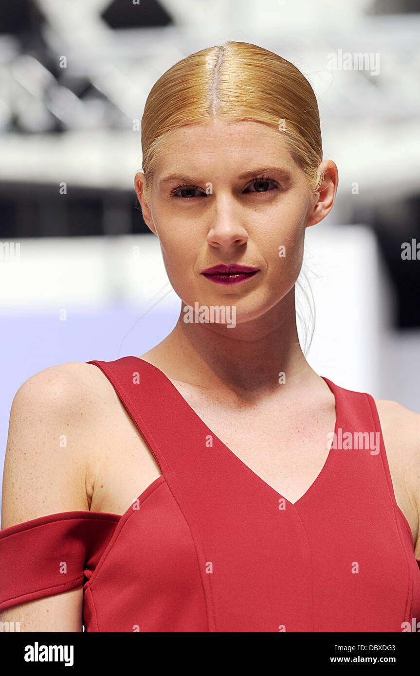 London, UK. 4th Aug, 2013. Models wearing the Style London show at the ...
