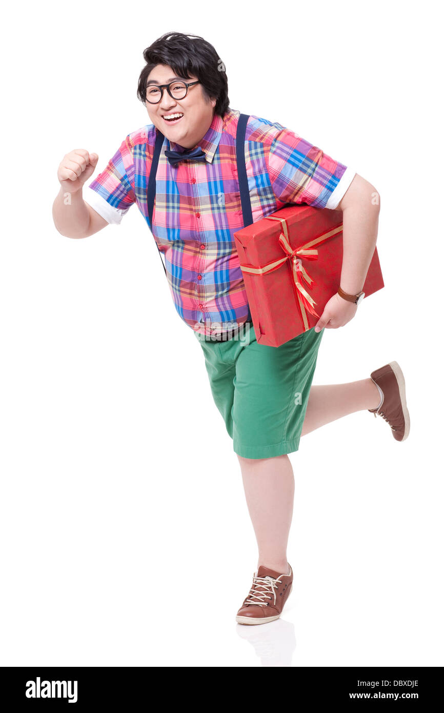 Fat Man Running Fat Man Running Hi Res Stock Photography And Images