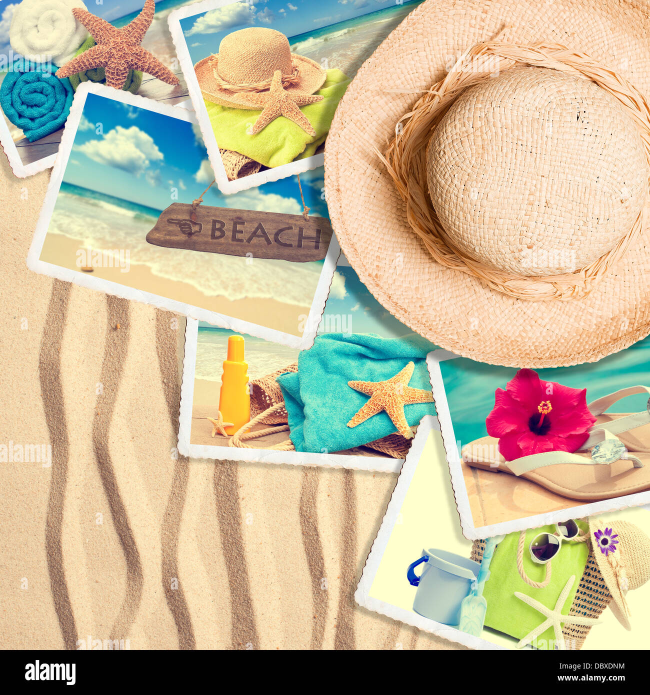 Summer postcards hi-res stock photography and images - Alamy